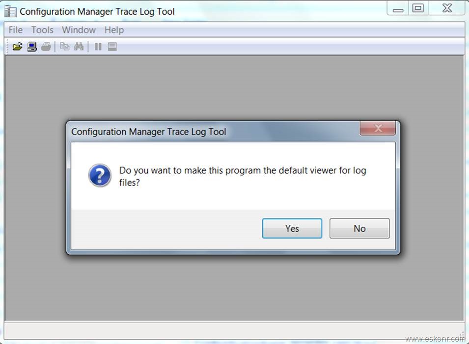 Sccm Configmgr 2012 How To Make Cmtrace Tool As Default Log Viewer For Reading Log Files For