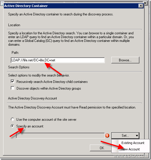 SCCM Configmgr how to manage clients in untrusted forest – All about Microsoft Endpoint Manager