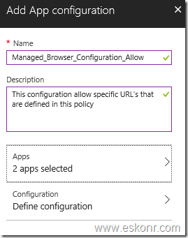 Configure bookmarks ,allow and block URLs for the Managed Browser using intune – All about ...