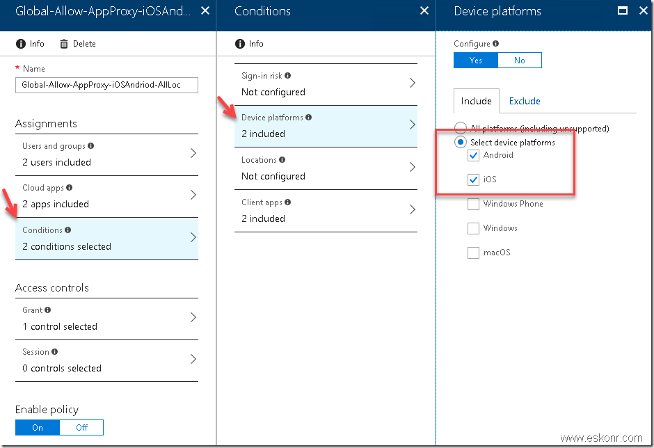 Restrict Azure App Proxy Applications Accessed Via Intune Managed Browser All About Microsoft
