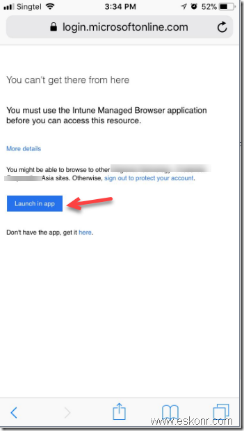 Restrict Azure App Proxy Applications Accessed Via Intune Managed Browser All About Microsoft