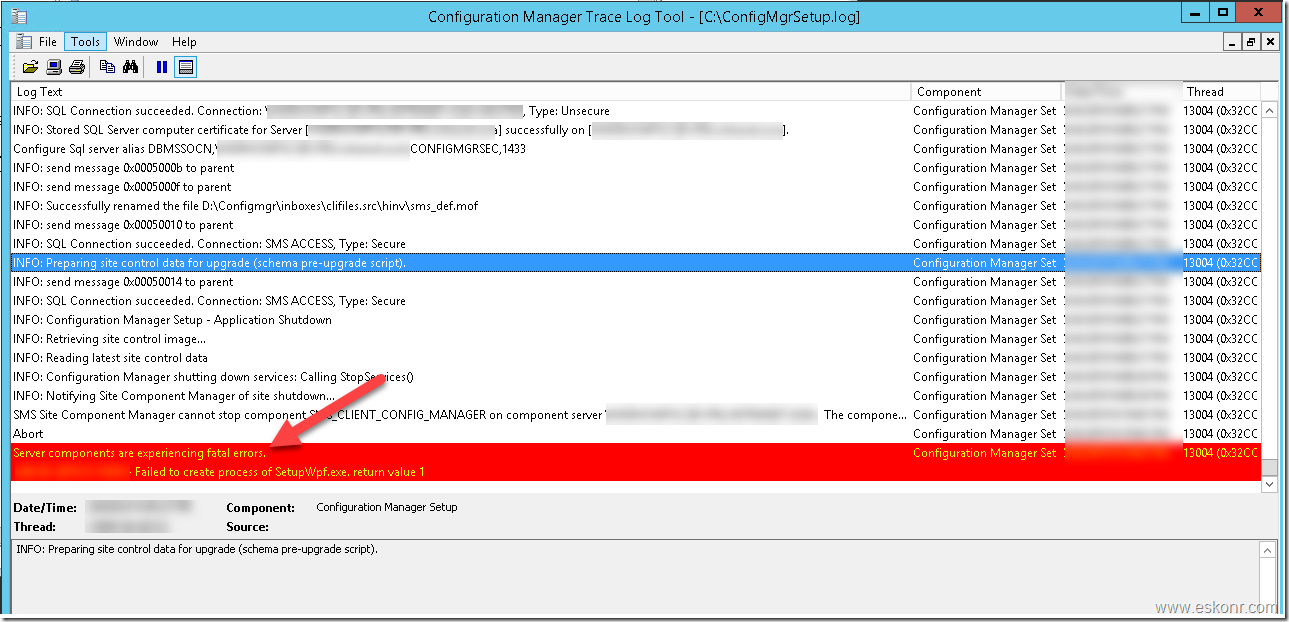 SCCM Secondary site upgrade Failed to create process of SetupWpf.exe. return value 1 – All about ...