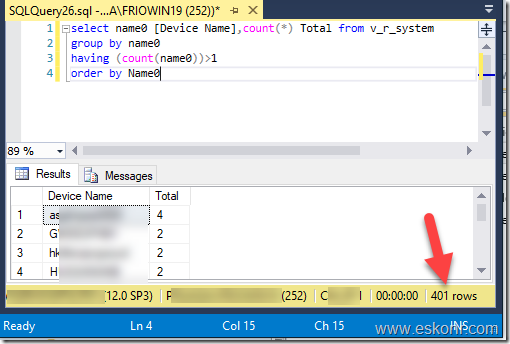 Sccm Configmgr Collection Sql Identify Duplicate Computer Records With Different Guid All