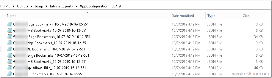 How To Duplicate Or Export Or Copy The Intune App Configuration Policies All About Microsoft