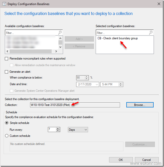 Using compliance settings to check client boundary group in configuration manager – All about ...