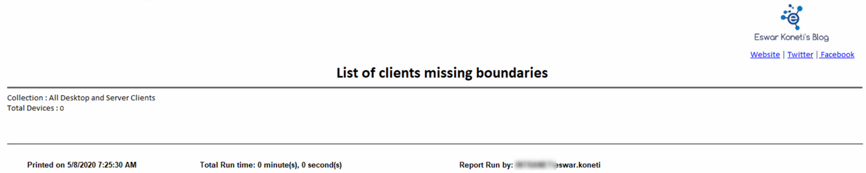 Configuration Manager report for a list of clients missing boundaries – All about Microsoft ...