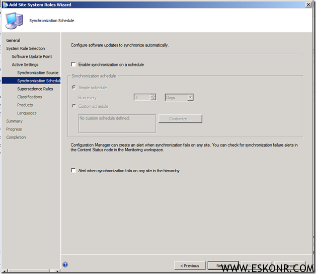 Installation of Software Update Role in SCCM 2012 – All about Microsoft ...