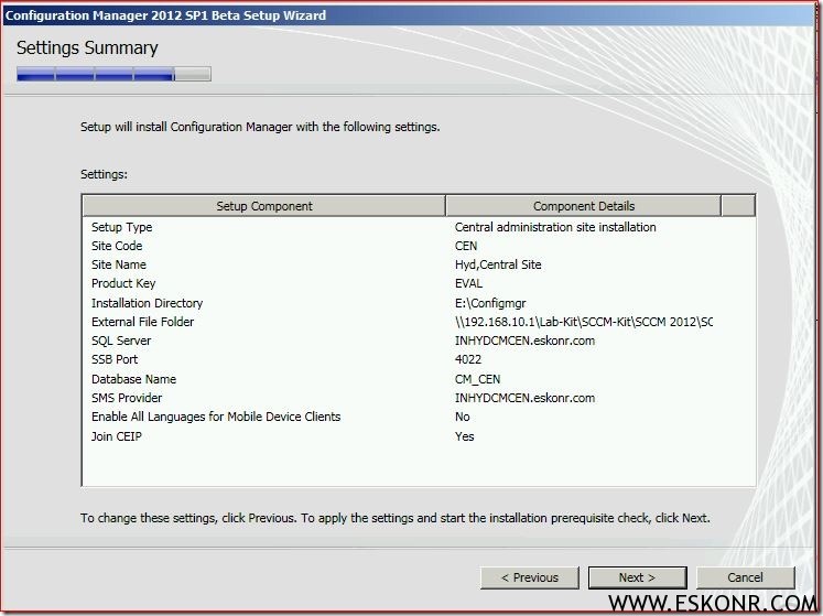 How Can I Install SCCM 2012 SP1 Beta CAS+Primary with SQL server 2008 ...