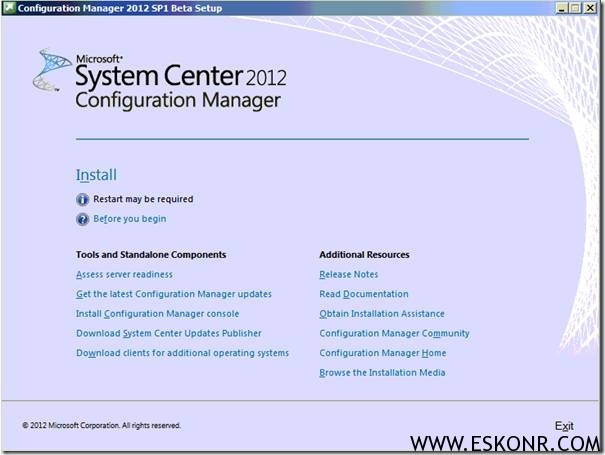How Can I Install SCCM 2012 SP1 Beta CAS+Primary with SQL server 2008 ...