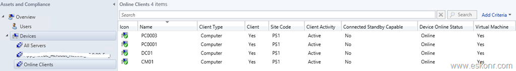 How to Query Clients collection or SSRS with Online Status in SCCM ...