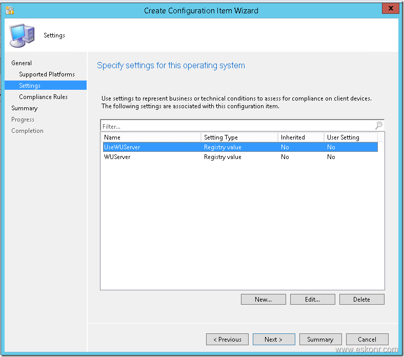 ConfigMgr How to use Compliance Settings to check the windows update ...