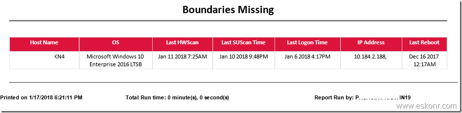 SCCM Report for Missing Boundaries and Troubleshooting – All about ...