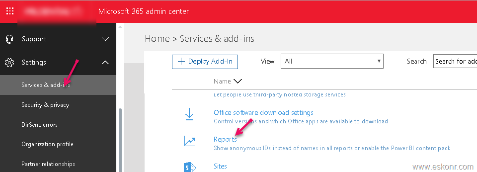 Office 365 Reports Show anonymous IDs instead of names in all reports ...