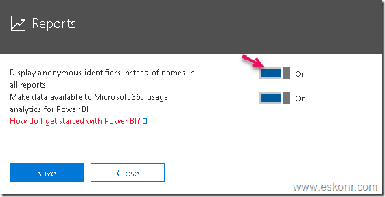 Office 365 Reports Show anonymous IDs instead of names in all reports ...