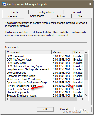 SCCM remote control failed to do Handshake in Server. An existing ...