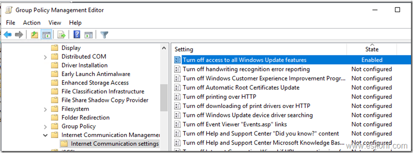 Managing windows updates using Configuration Manager and Group policy ...